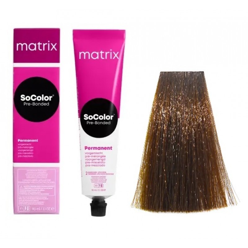 Matrix SoColor Pre-Bonded hajfesték 6N