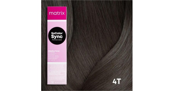 Matrix SoColor Sync Pre-Bonded ammóniamentes hajszínező 4T